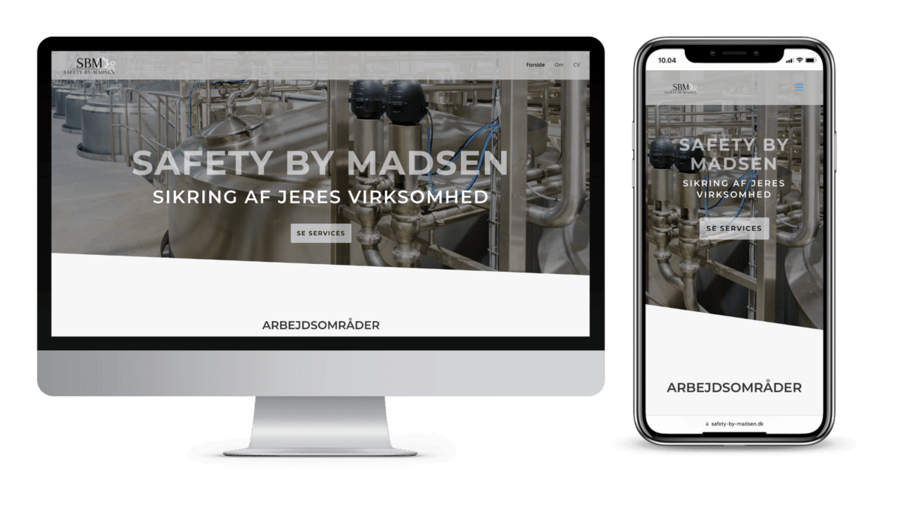 Safety By Madsen – Gaarde Web Development